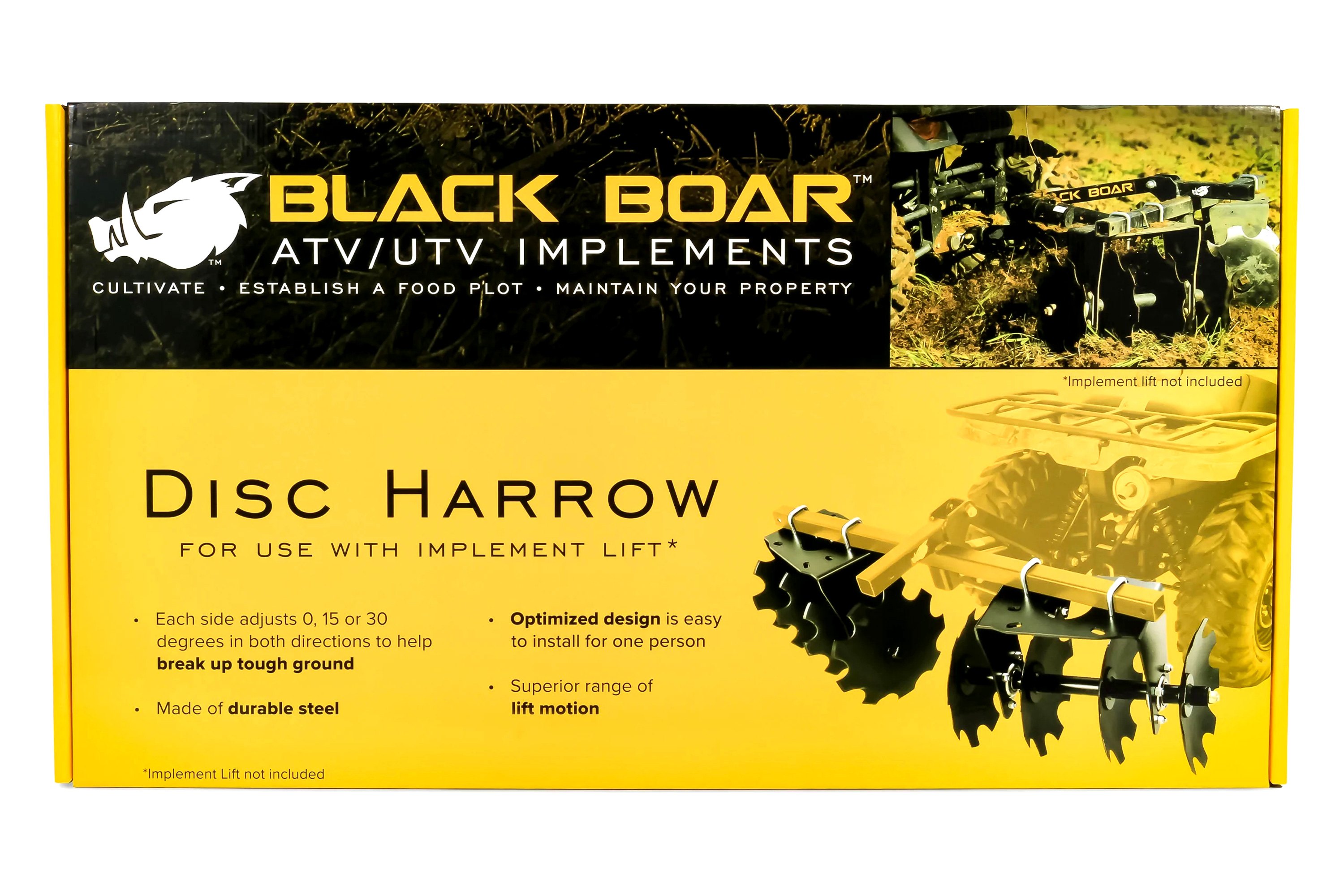 Black Boar® 66001 - Disc Harrow - POWERSPORTSiD.com