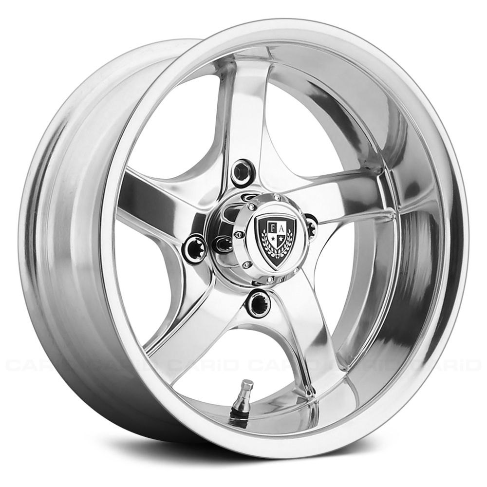 Fairway Alloys ATV/UTV Wheels® FA-137-P - RALLYE ATV/UTV Polished Wheel ...