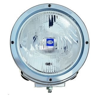 Hella® - Rallye 4000-Series ECE 8.7" 100W Round Chrome Housing Euro ...