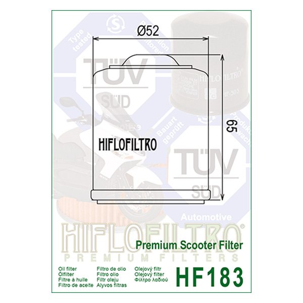 Hiflofiltro® - Premium Oil Filter - POWERSPORTSiD.com