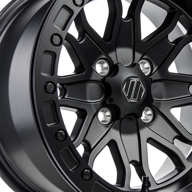 HiPer® - Raptor ATV/UTV Matte Black Wheel - POWERSPORTSiD.com