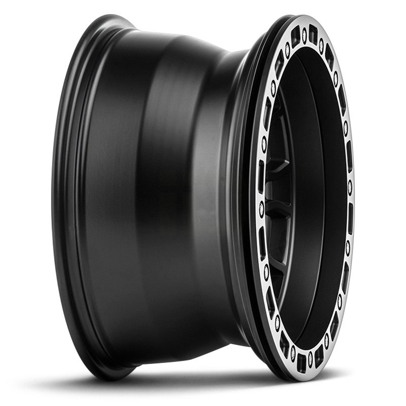 HiPer® - Raptor ATV/UTV Black Contrast Machined Wheel - POWERSPORTSiD.com