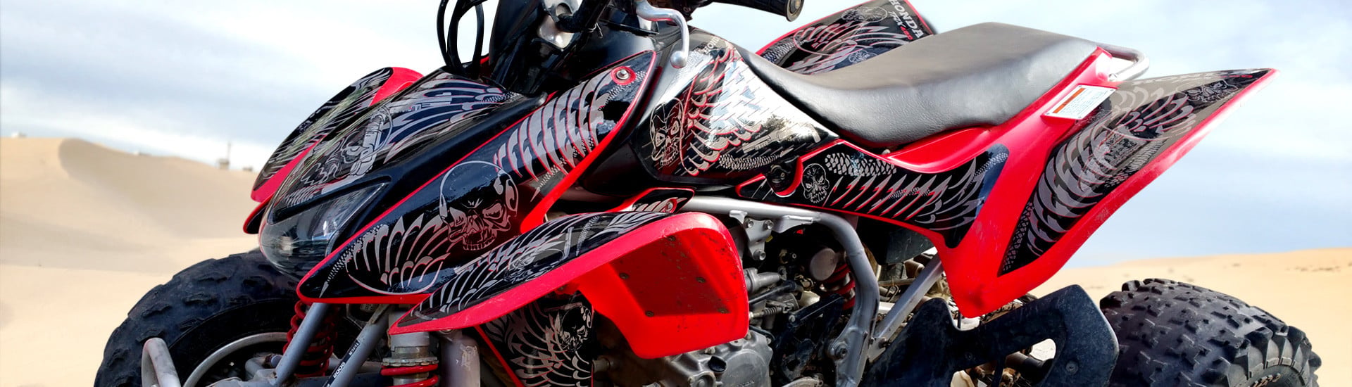 ATV Graphics & Decals - Stickers, Wrap Kits, Race Numbers, Vinyl Decals ...