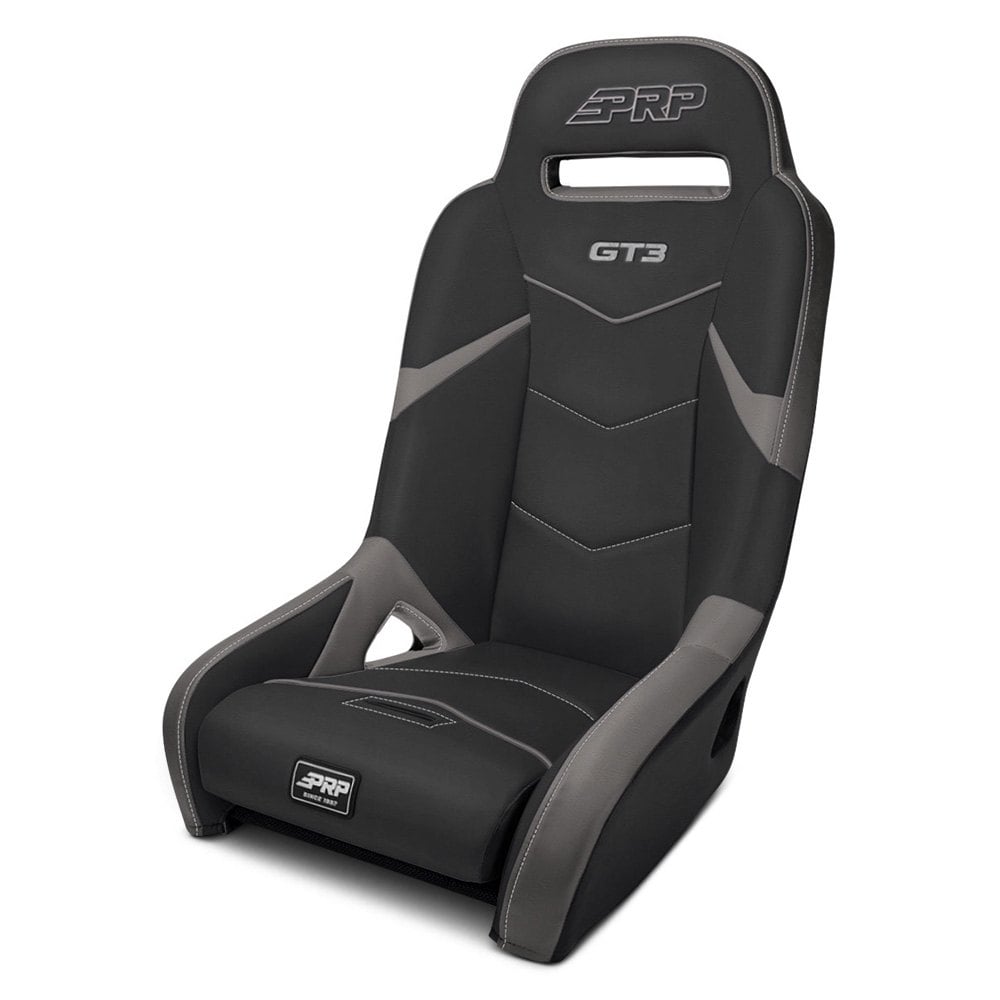 PRP Seats® A7308-203 - GT3 1000 Rear Bucket Black/Gray Suspension Seat ...