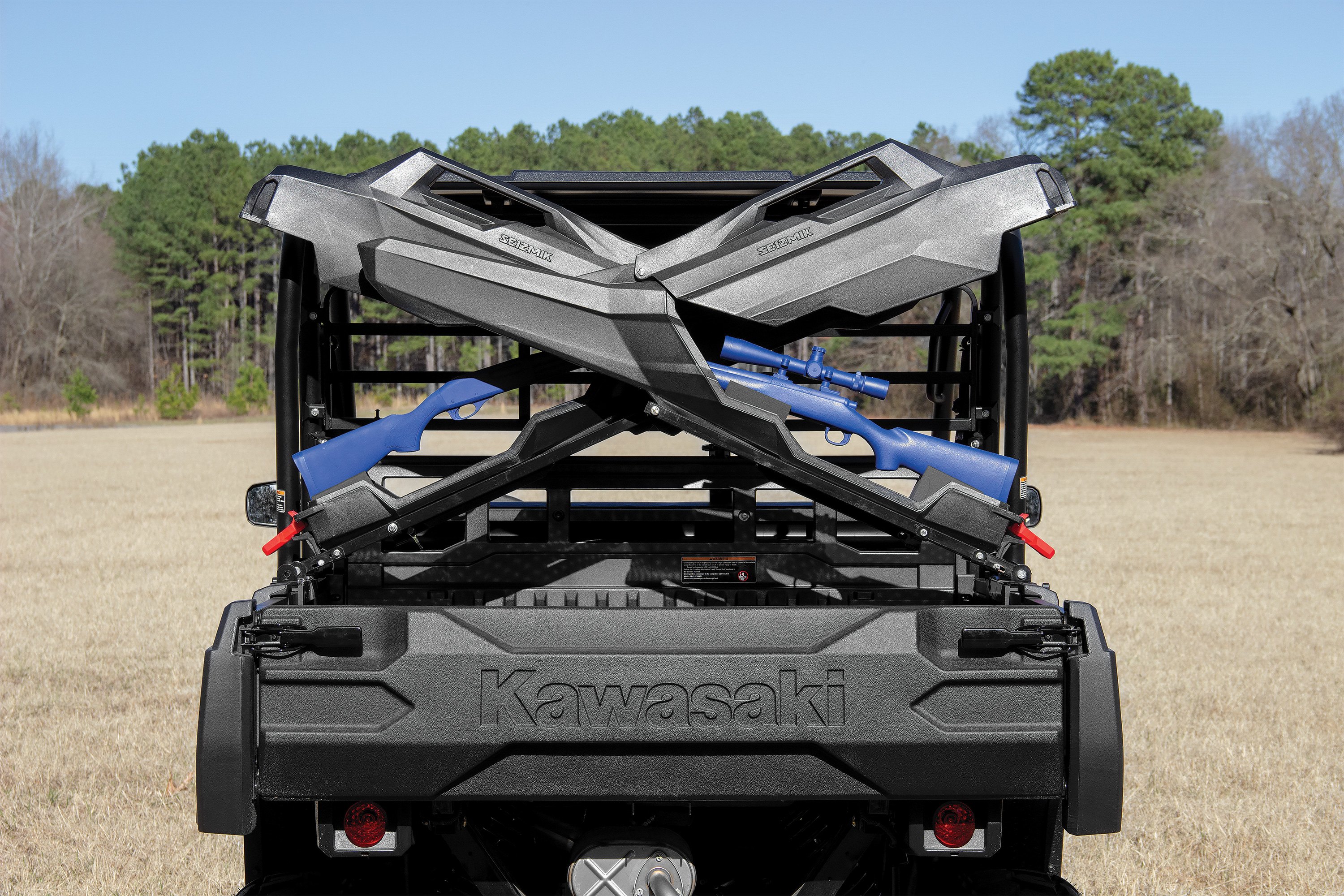 Seizmik® 07104 - Armory-X™ Black Gun Rack - POWERSPORTSiD.com