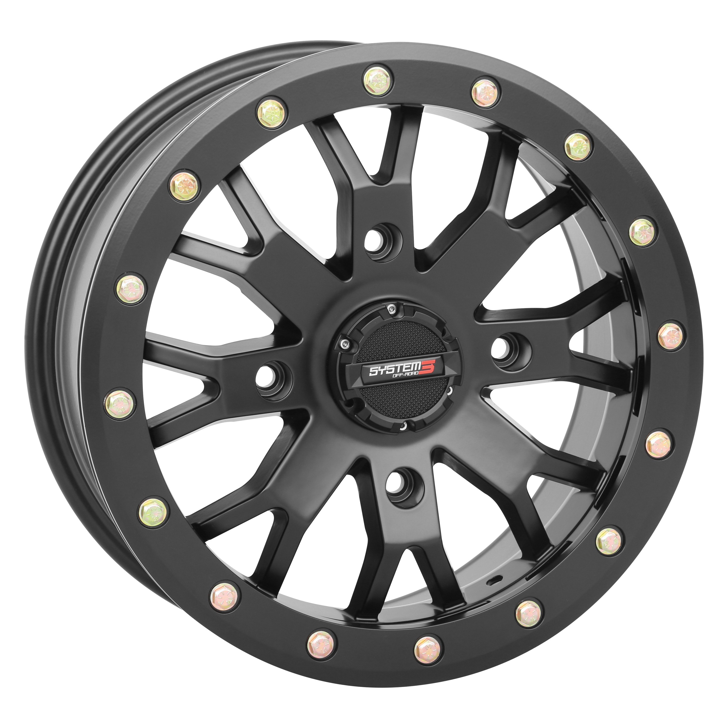 System 3 Off-Road® 14S3-31561 - SB-4 Beadlock Wheel - POWERSPORTSiD.com