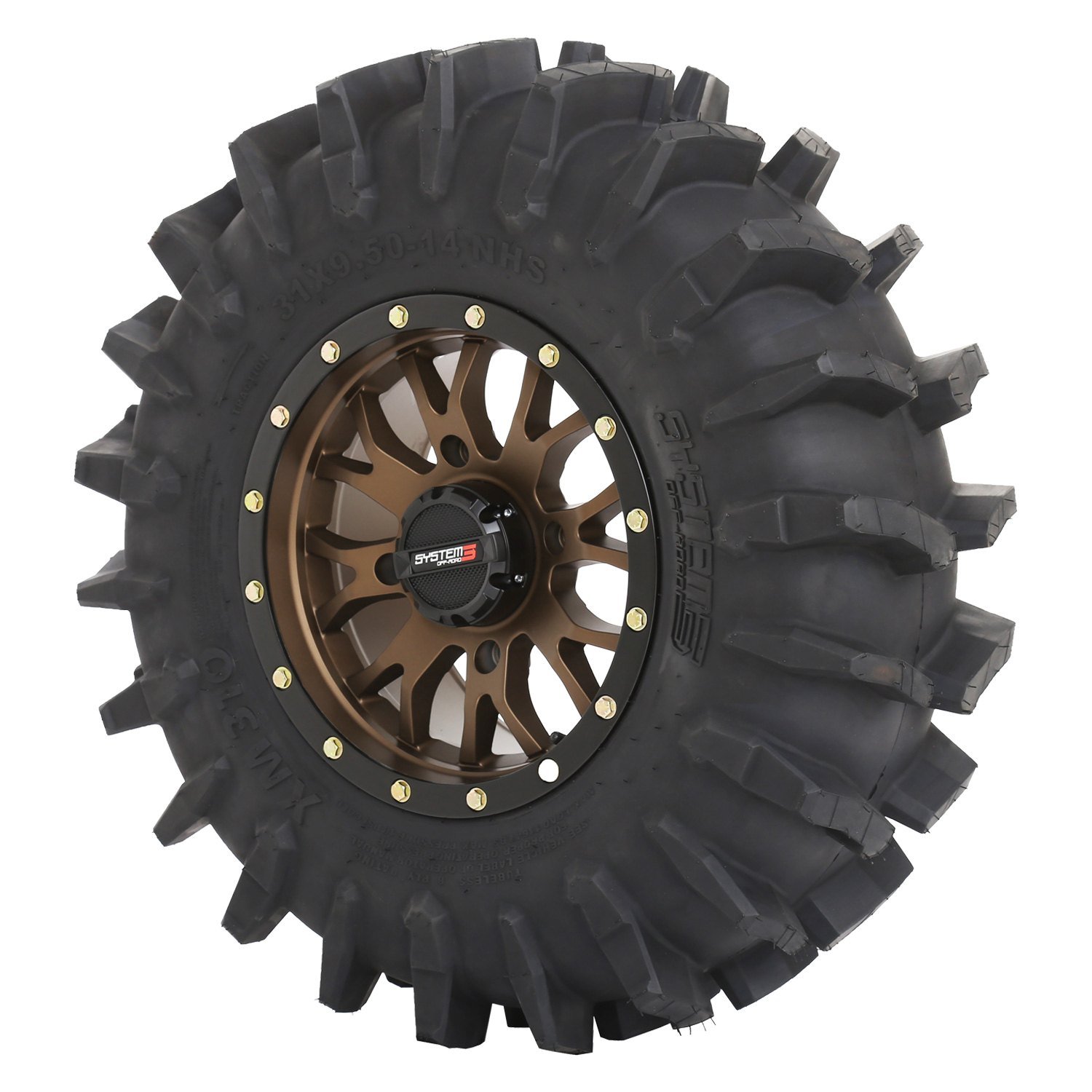 System 3 Off-Road® S3-0455 - XM310 Extreme Mud Front/Rear Tire (31/9.5 ...