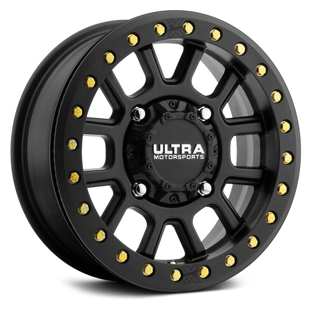 Ultra Motorsports Wheels® 117-5658SB+32R - 117SB UTV Offroad Satin ...