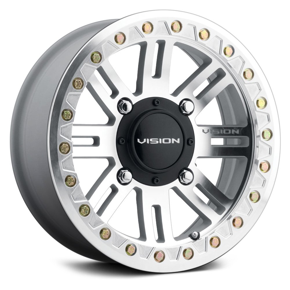 Vision ATV/UTV Wheels® 356BL157110ACMFMR44 - 356BL Manx 2 Beadlock Rear ...