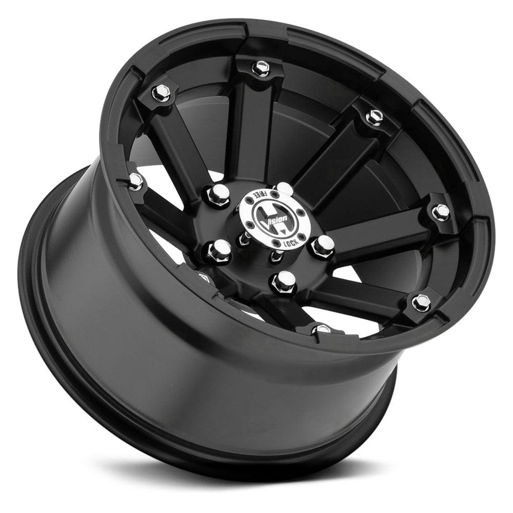 VISION® - 393 LOCKOUT ATV/UTV Matte Black Wheel - POWERSPORTSiD.com