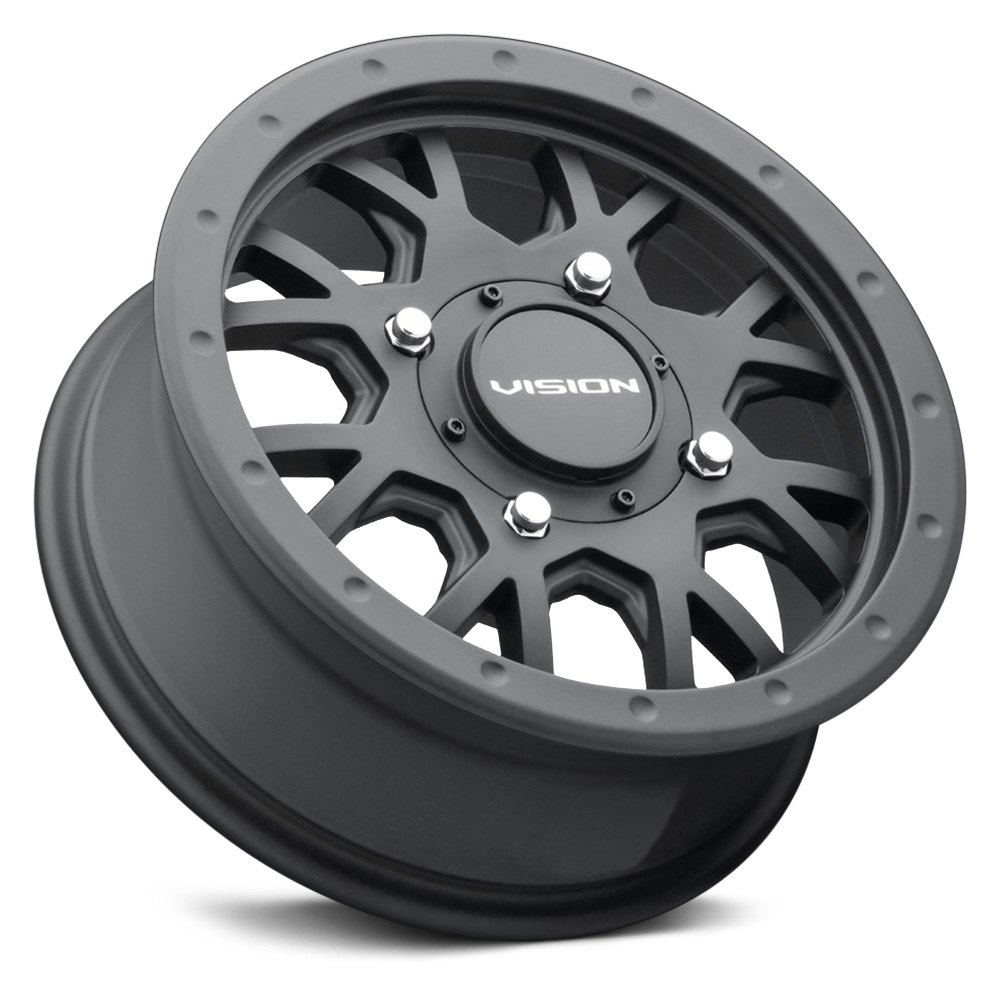 Vision ATV/UTV Wheels® GV8-156110SB48 - GV8 Invader ATV/UTV Satin Black ...